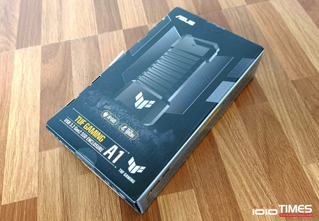 軍規防護、萬無一失，ASUS TUF Gaming A1 SSD外接盒開箱試用 - ioioTimes 科技世代