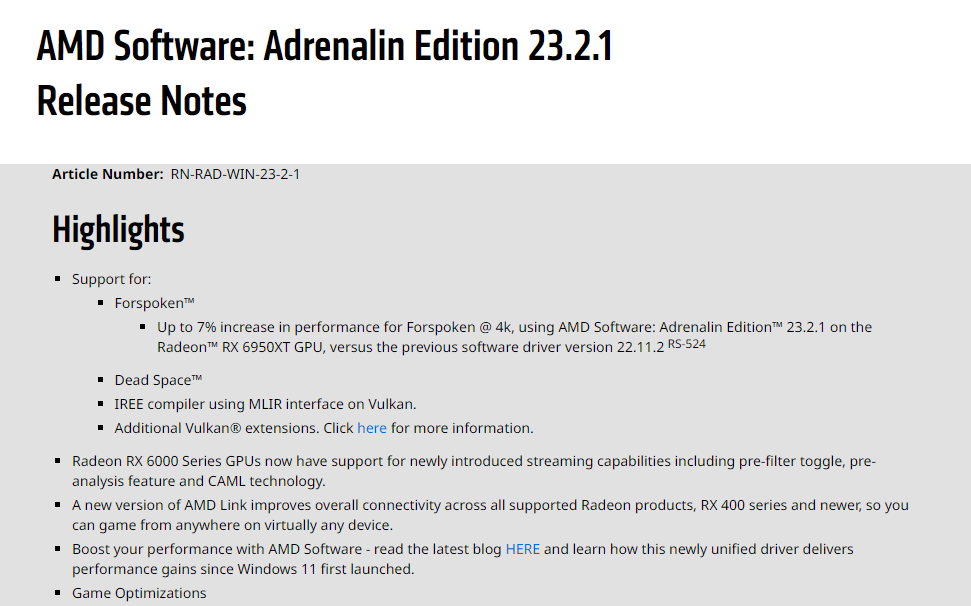 AMD釋出新版AMD Software: Adrenalin Edition驅動軟體，提升Radeon RX 6000系列顯示卡在眾多熱門遊戲 ...