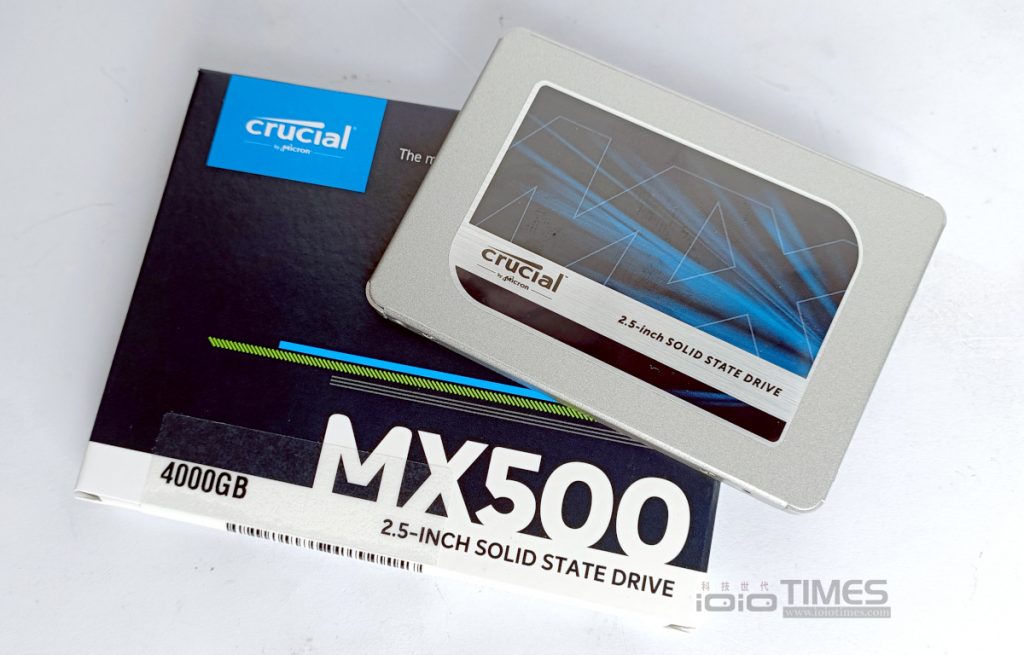 滿足高速資料儲存與遊戲收藏庫的雙重需求，Crucial MX500 4TB SATA SSD開箱實測 - ioioTimes 科技世代
