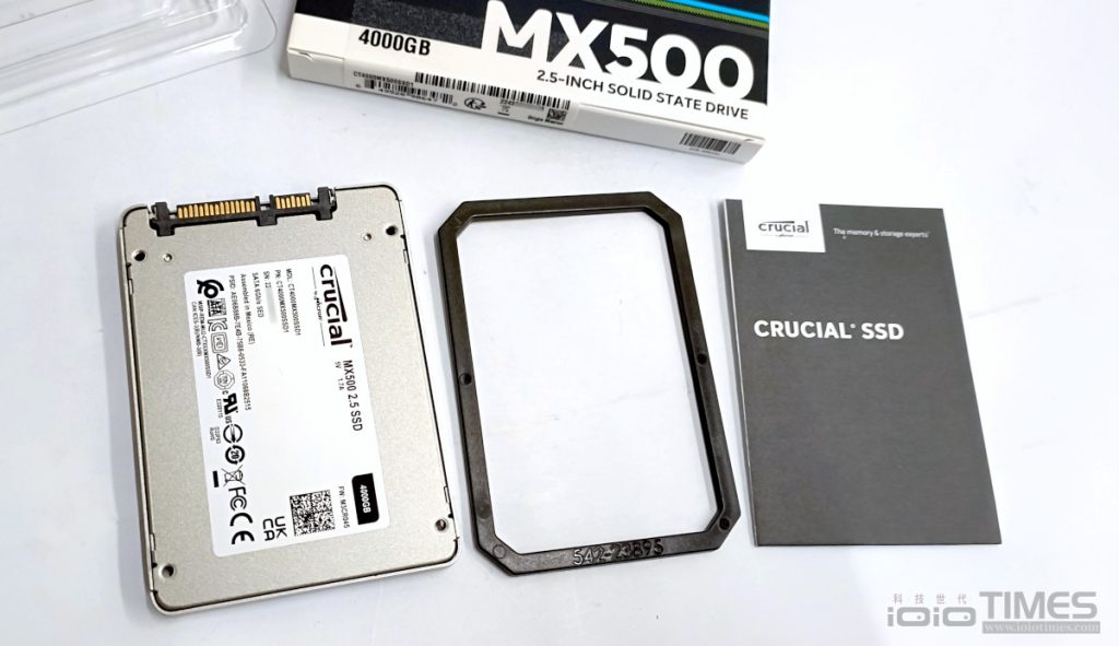 滿足高速資料儲存與遊戲收藏庫的雙重需求，Crucial MX500 4TB SATA SSD開箱實測 - ioioTimes 科技世代