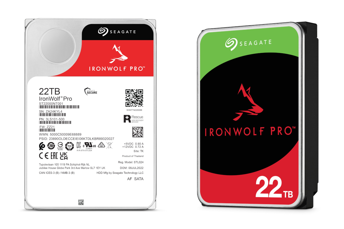 Seagate推出 IronWolf Pro 22TB HDD，高可靠性和極致性能兼具 - ioioTimes 科技世代
