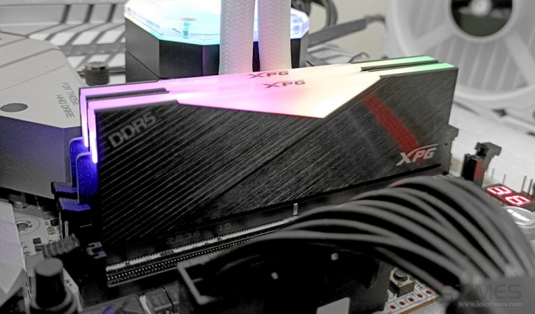 超強超頻潛力、炫光燈效加持，XPG LANCER RGB DDR5-6000 (CL30) 16GBx2記憶體開箱試玩 - ioioTimes 科技世代