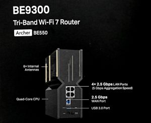 TP-Link Archer BE550｜BE9300三頻Wi-Fi 7路由器開箱實玩、體驗絕佳高速無線網路連線快感！ - ioioTimes ...
