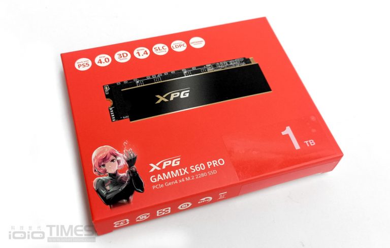 XPG GAMMIX S60 Pro PCIe Gen4 x4 M.2 SSD 1TB開箱，超高2000TB總寫入量、最佳儲存搭檔！ - ioioTimes 科技世代