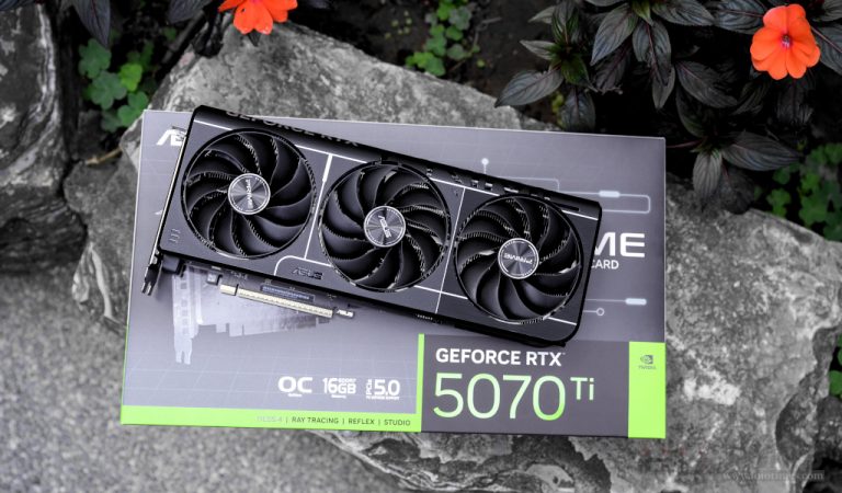 ASUS PRIME GeForce RTX 5070 Ti 16GB GDDR7 OC超頻版開箱試用，高效能與內斂質感外型的雙重滿足 ...